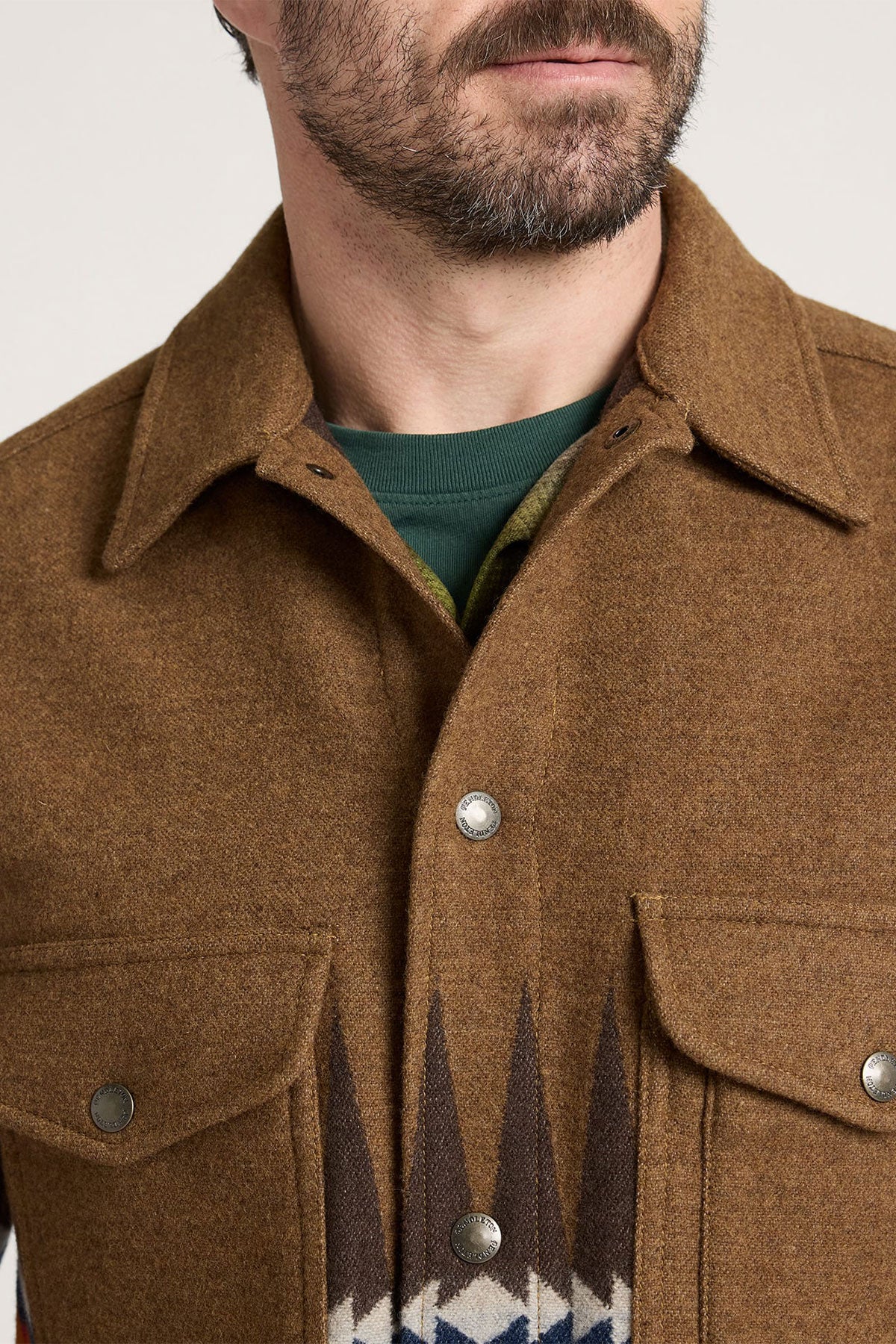Pendleton - Sawtooth Ridge Wool Field Jacket - Brown – The Rugged Society