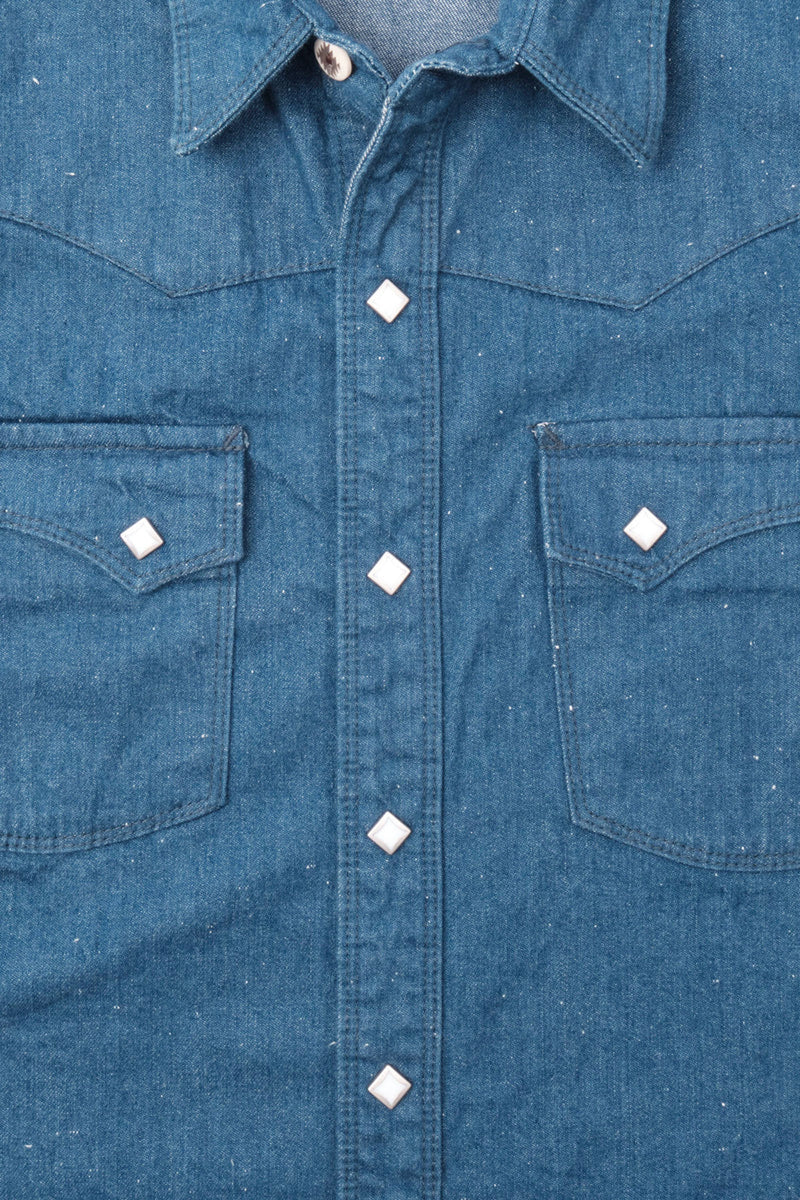 Freenote Cloth - Calico Pacific Blue Denim Shirt – The Rugged Society