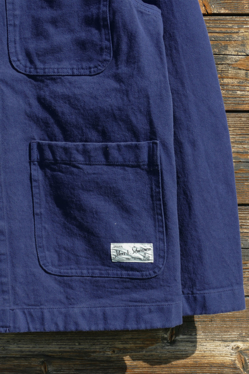 Merz b. Schwanen - JKT05 jacket, organic cotton broken twill, 11,2oz/s ...