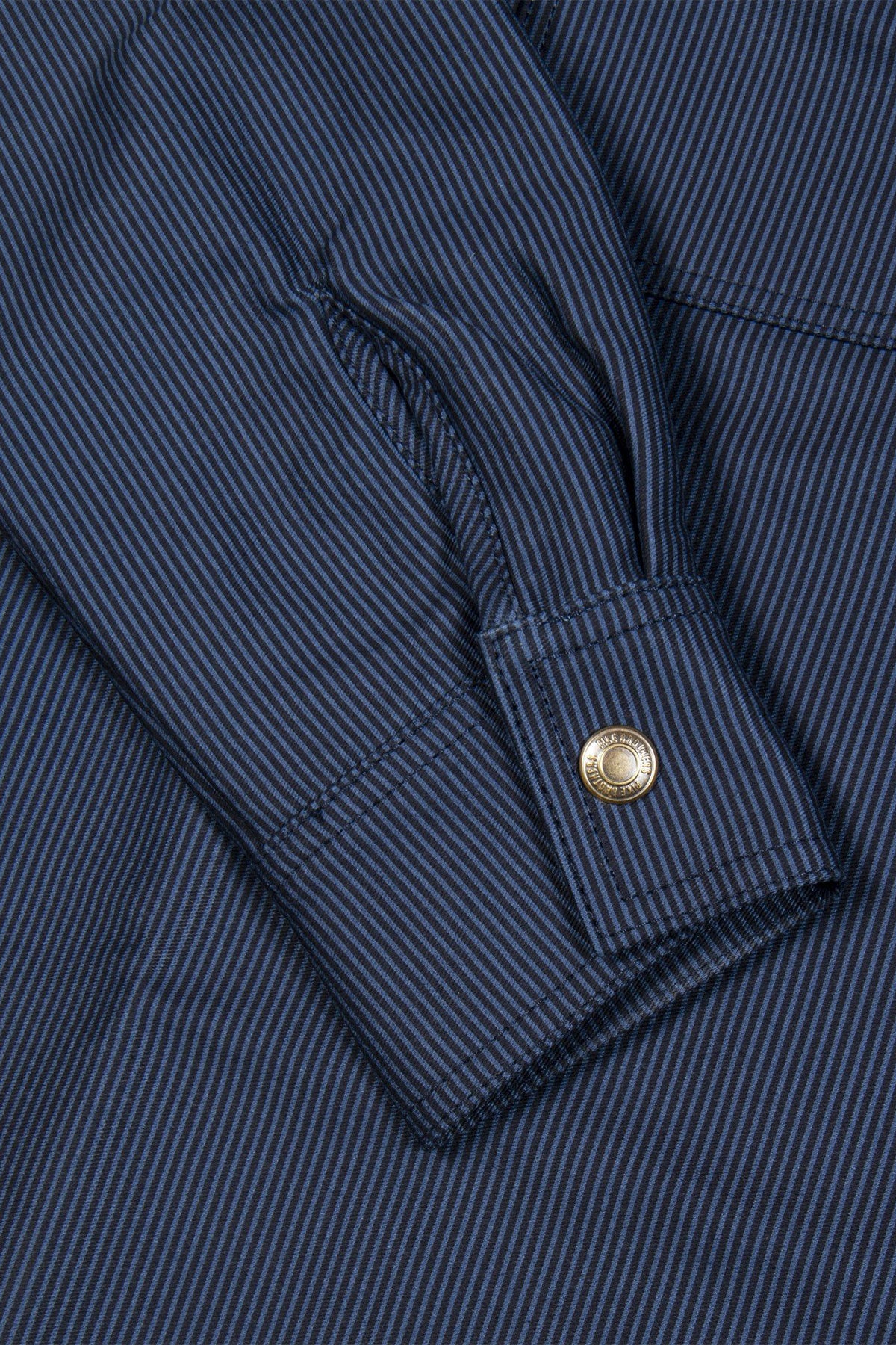 Pike Brothers - 1943 CPO Overshirt Hamburg Blue - 520 g/sqm – The ...